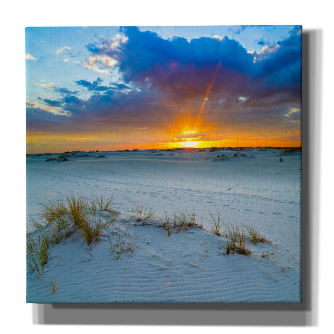 Highland Dunes 'Sun Burst Breaking Cloud' by Ezra Tanner, Canvas Wall Art, 26"x26" - Wayfair Canada